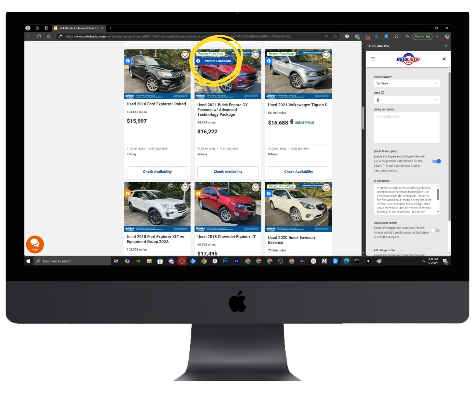 AutoLister Pro - #1 Automotive Listing Software | Sell Cars 25x Faster | AI-Powered Auto ...
